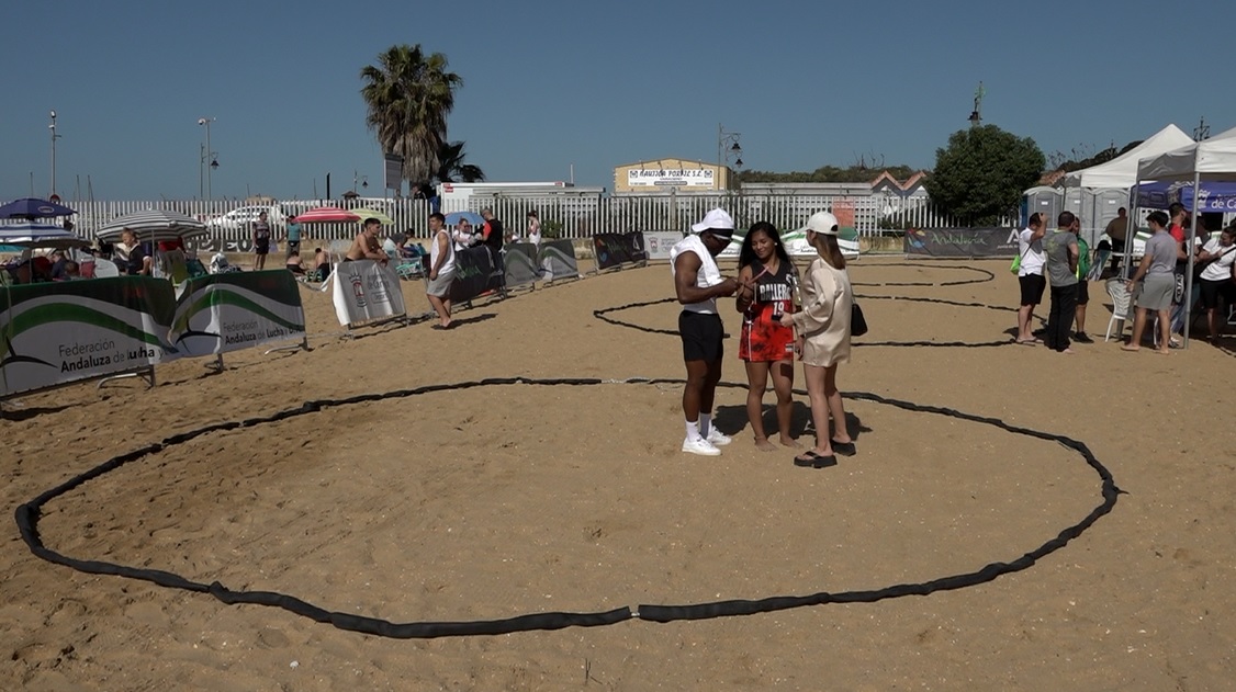 Éxito del Campeonato de Andalucía de Lucha-Sambo Playa en El Rompido ...