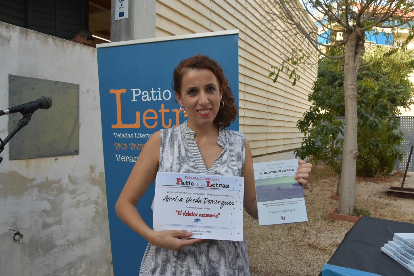 Amelia Uceda estrena el Patio de las Letras con ‘El delator necesario ...