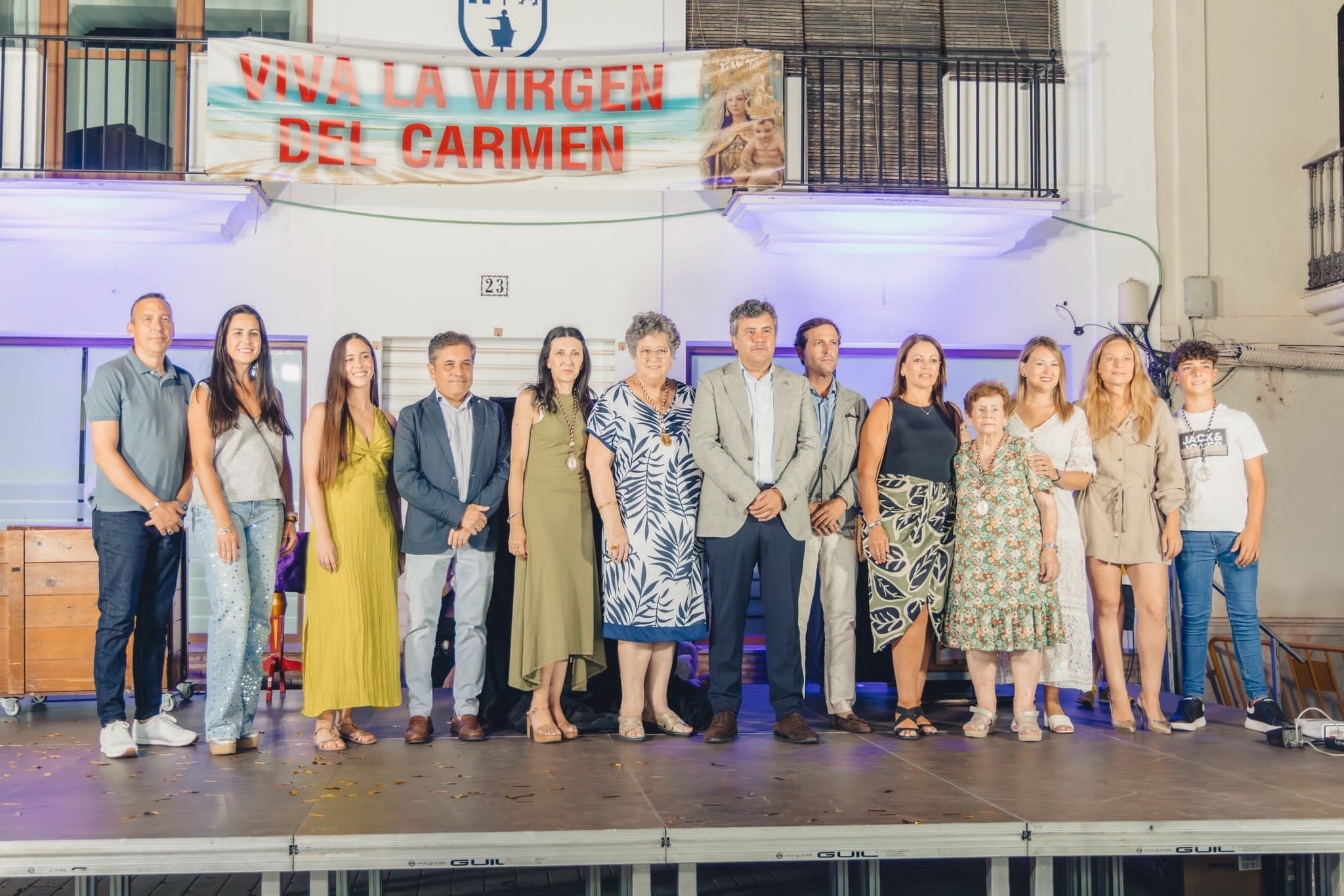 Inauguradas las Fiestas del Carmen 2025 de La Pendola con el encendido ...
