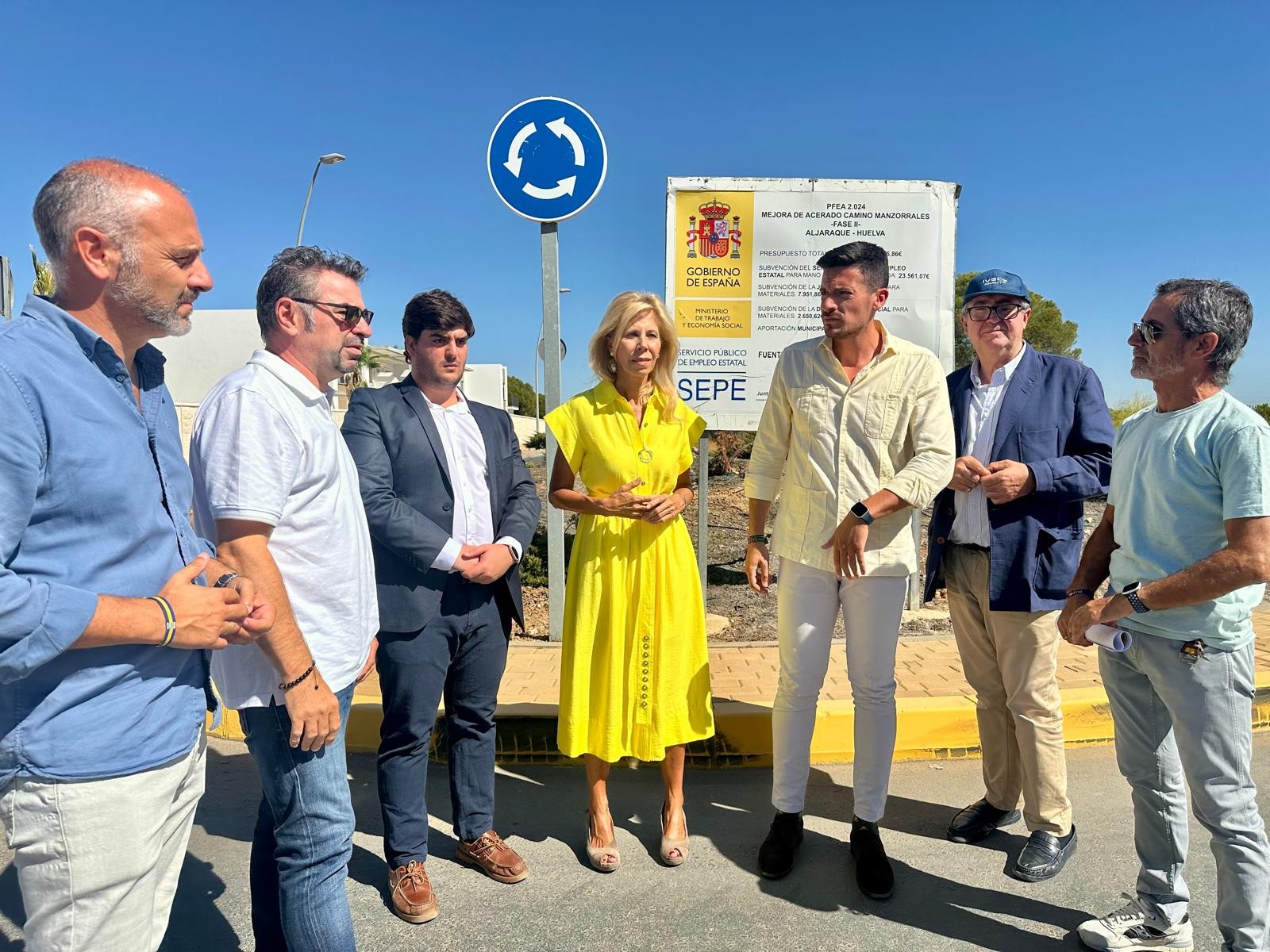 María José Rico asiste en Aljaraque a la Junta Local de Seguridad y ...