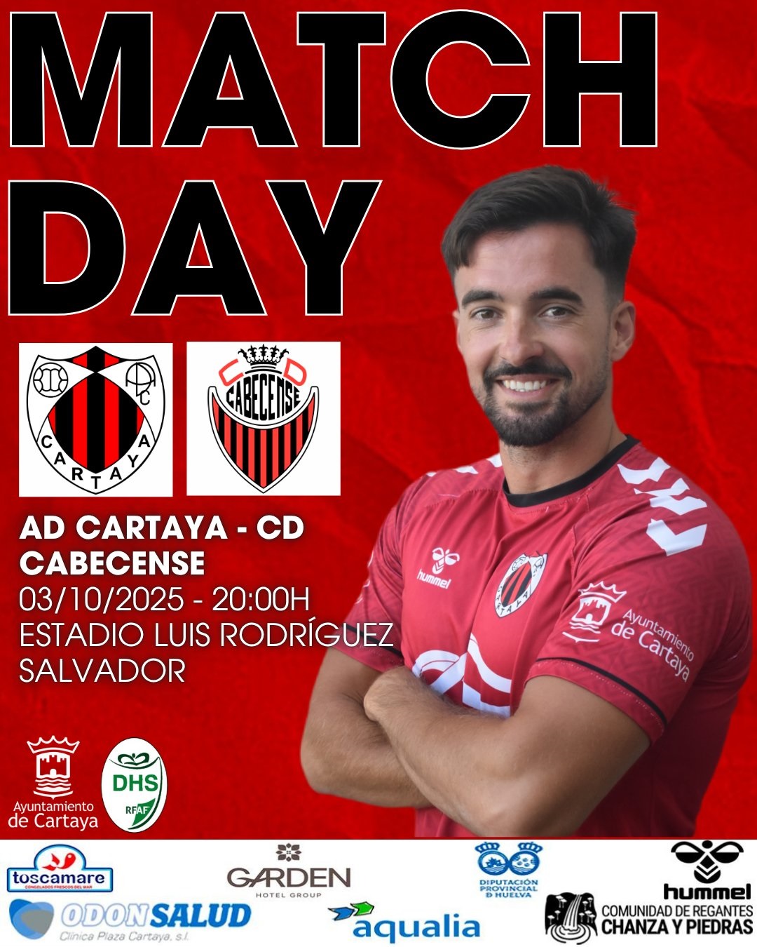 División de Honor: La AD Cartaya recibe hoy al colista del Grupo 1, el ...