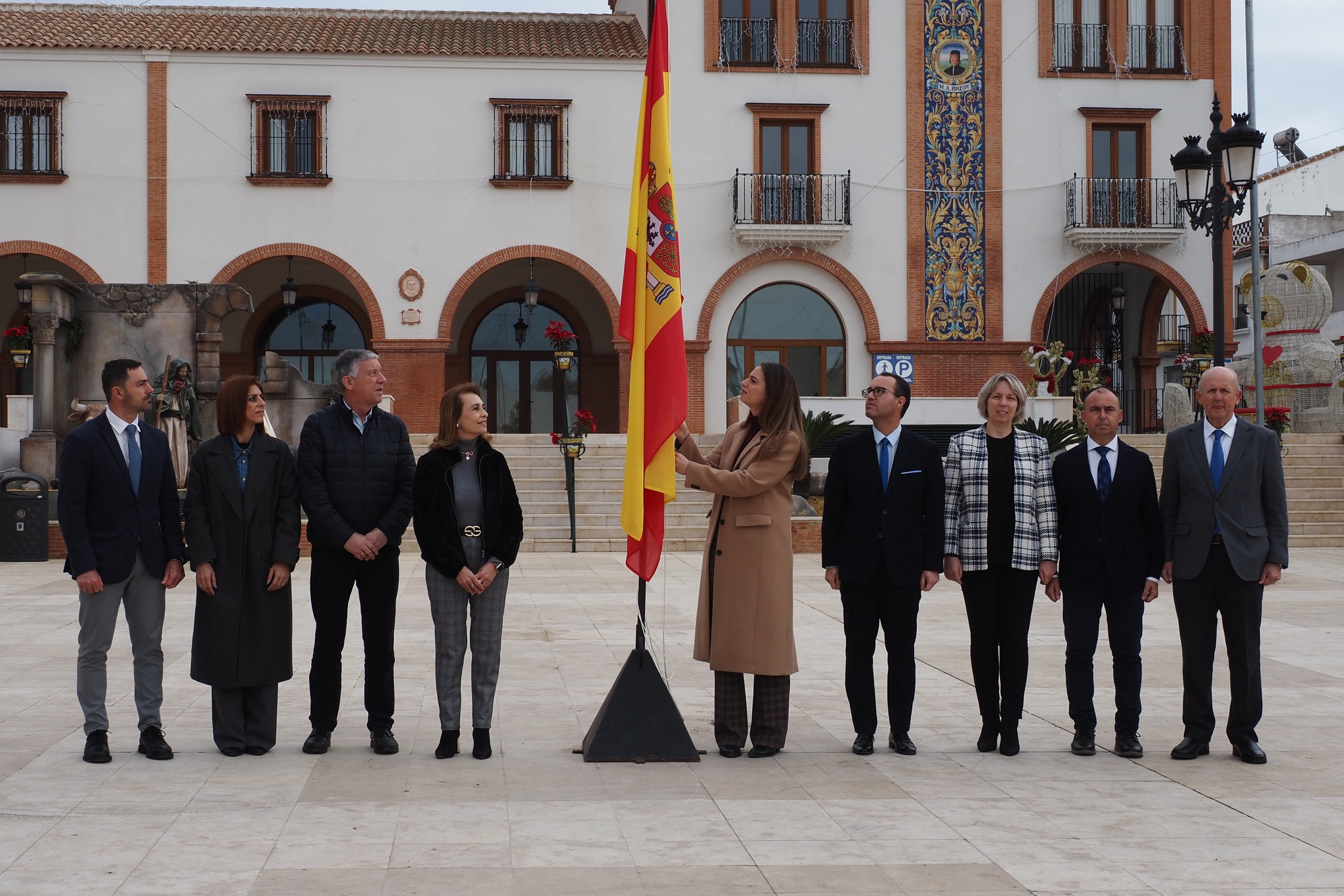 Palos de la Frontera celebra el Día de la Constitución con un emotivo ...